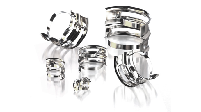 传统的散堆填料 Nutter Ring™-散堆填料-苏尔寿化工（上海）有限公司